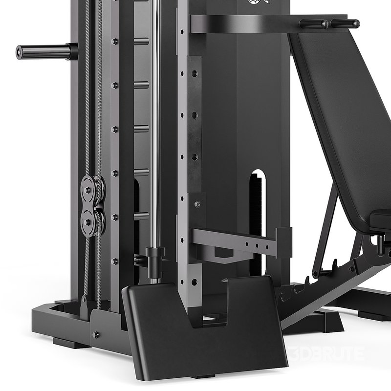 SWAT Multi Press 3d model 3dbrute