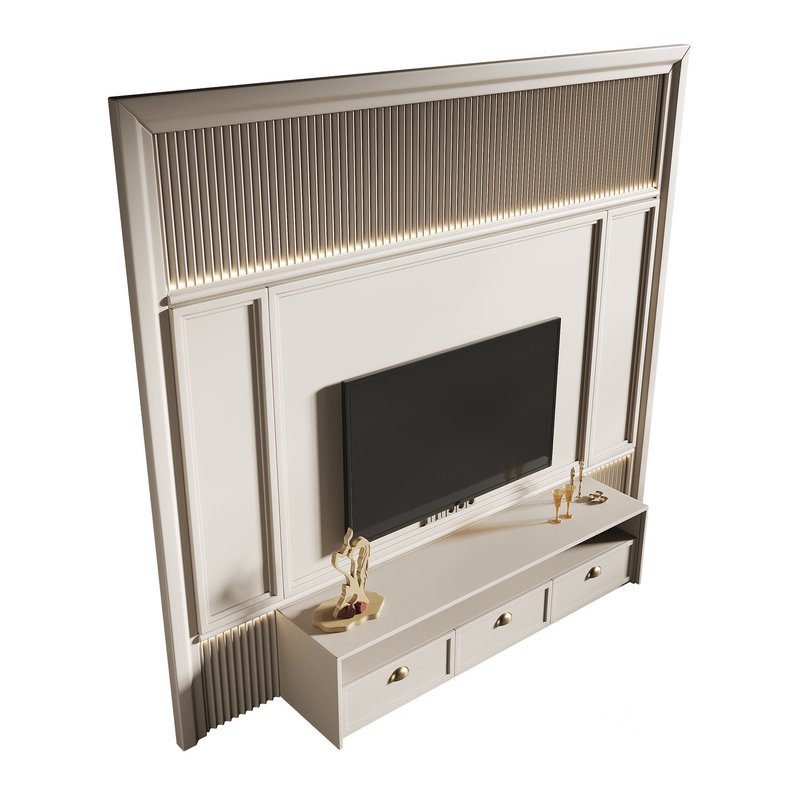 TW WALL 3 - 3dbrute : 3dmodel furniture and decor