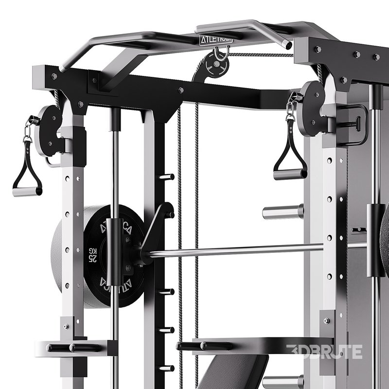 SWAT Multi Press 3d model 3dbrute