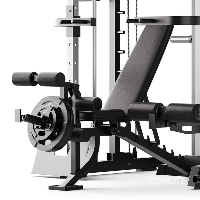 SWAT Multi Press 3d model 3dbrute