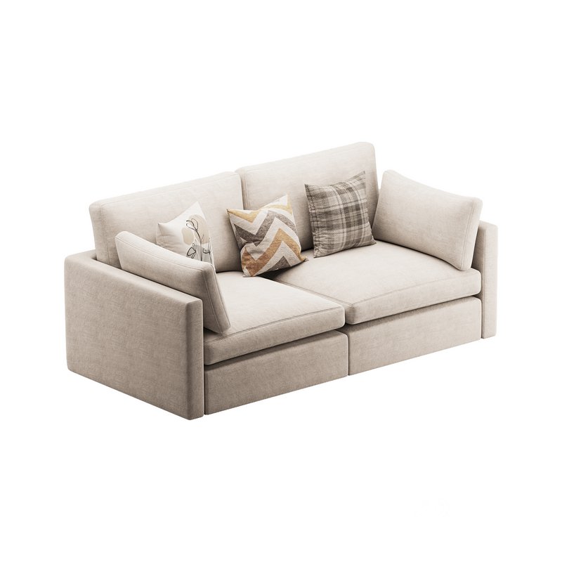 Hackney Lounge Sofa - 3dbrute : 3dmodel furniture and decor