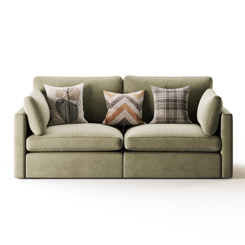 Hackney Lounge Sofa - 3dbrute: 3D Models for a New Earth | Everything ...