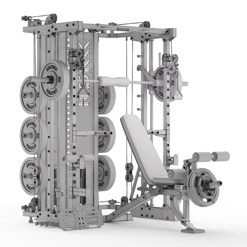 KSK Multipress Set 3d model 3dbrute