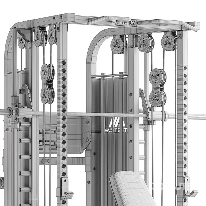 HyperBase Multipress 3d model 3dbrute