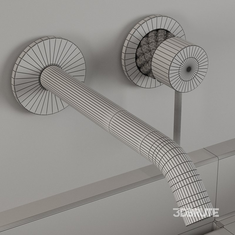 Bathroom furniture B4 3d model 3dbrute