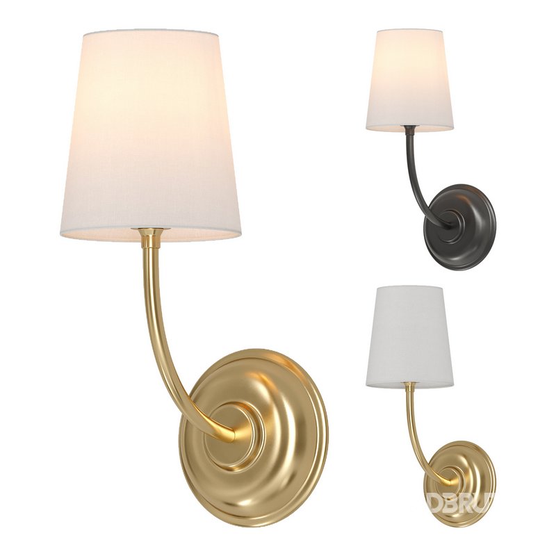 Vendome Single Sconce - Download -3d Models Free -3dbrute