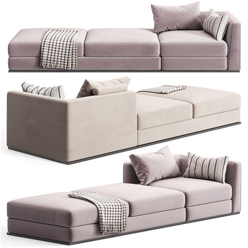 B&B ITALIA RICHARD - Download -3d Models Free -3dbrute