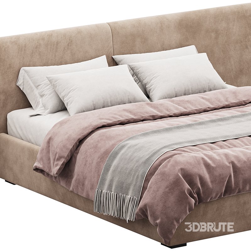 Bed Malbina - Download -3d Models Free -3dbrute