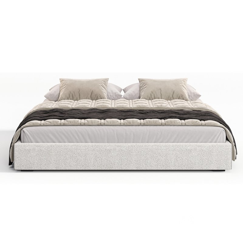 Derek Bed By Meridiani - Download -3d Models Free -3dbrute