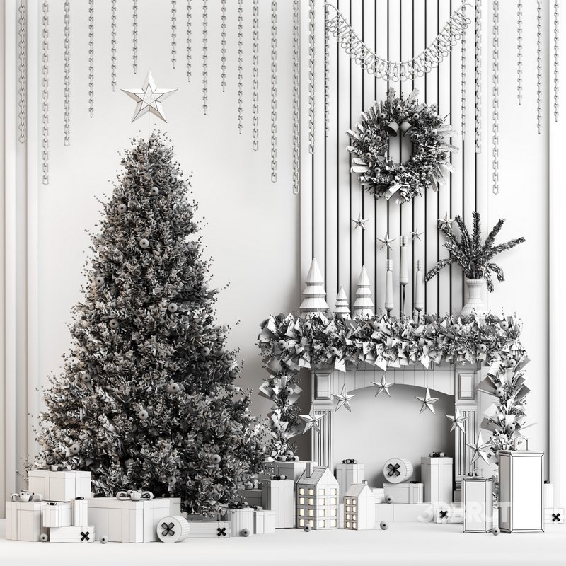 Decorative set - Download -3d Models Free -3dbrute