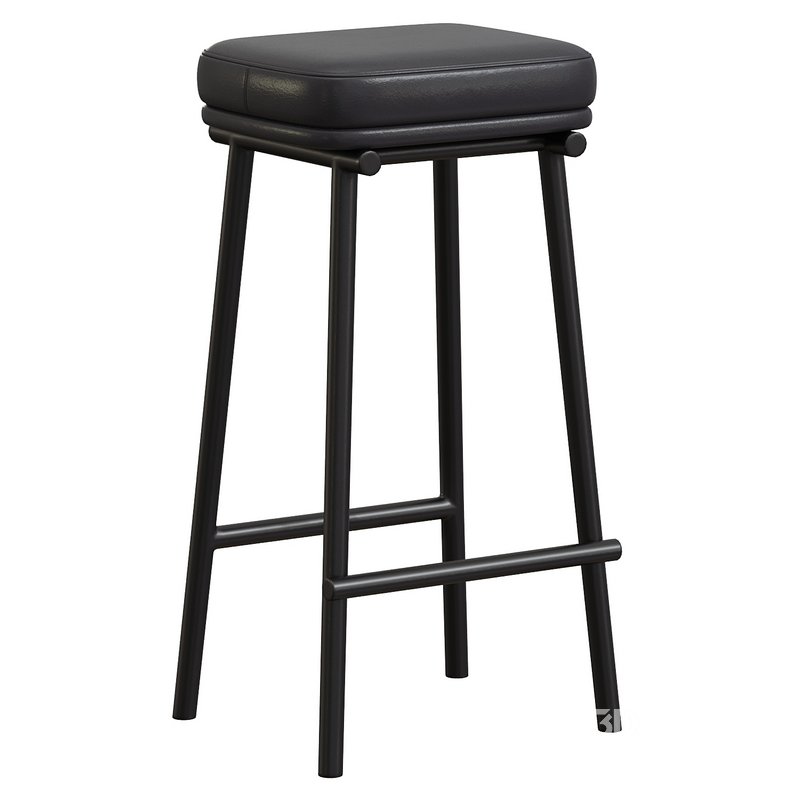 Tubby Tube Bar Stool - Download -3d Models Free -3dbrute