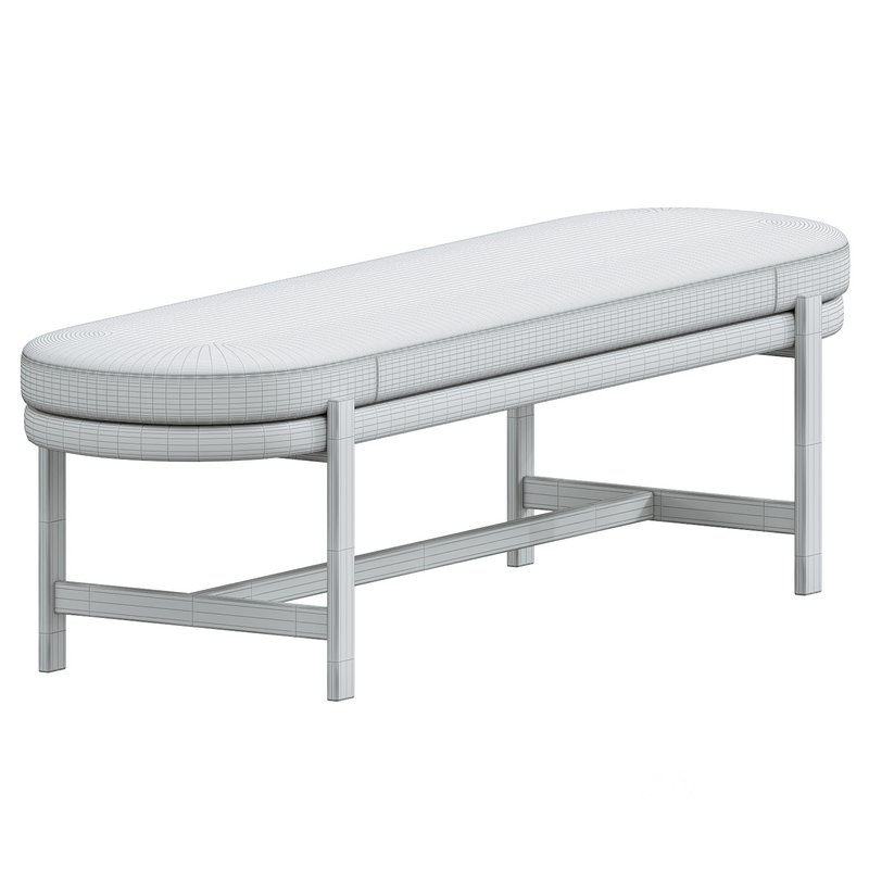 Domkapa Colbert Bench - Download -3d Models Free -3dbrute