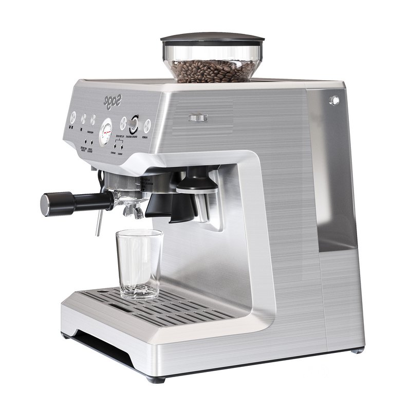 Sage Barista Express Cofee Machine - Download -3d Models Free -3dbrute