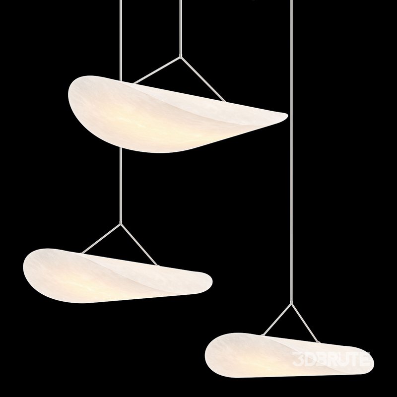 Tense Chandelier R55 3d model 3dbrute