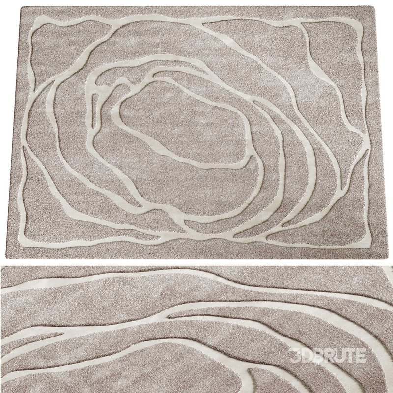 Contemporary carpet 24 3d model 3dbrute