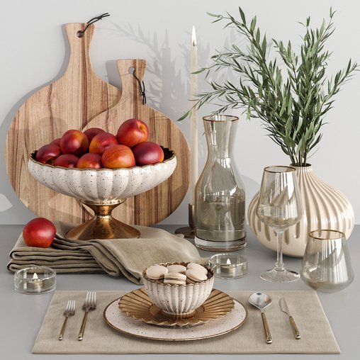 Tableware B04 - Download -3d Models Free -3dbrute