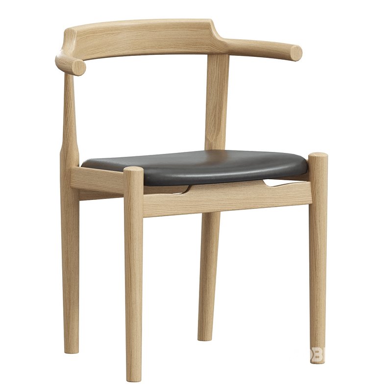 PP58 CHAIR Designed by Hans JWegner - Download -3d Models Free -3dbrute