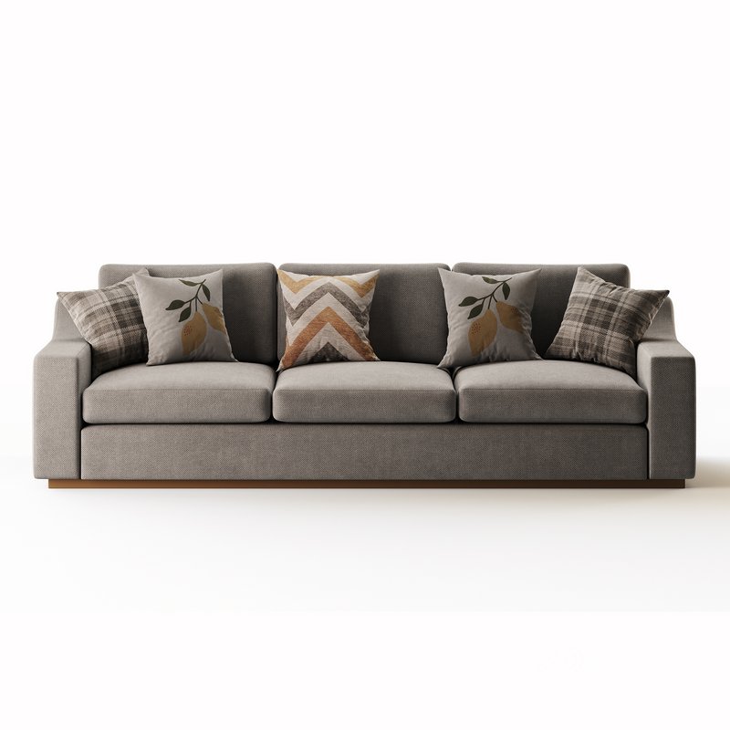 Sutton Extra Large Sofa 3d model 3dbrute