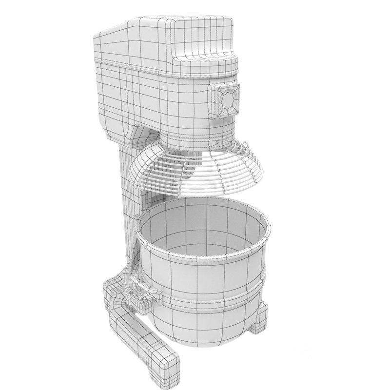 Planetary Mixer - Download -3d Models Free -3dbrute