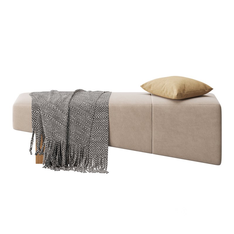 Block Bench - 3dbrute : 3dmodel furniture and decor