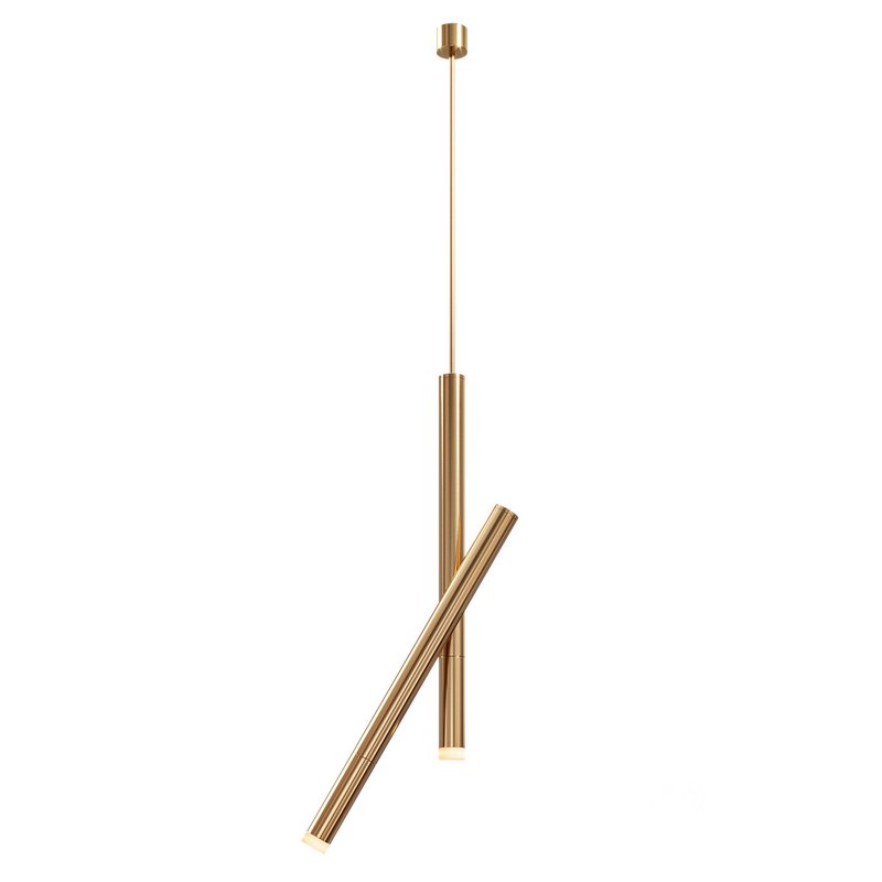 Spinner Linear Pendant Lamp 3d model 3dbrute