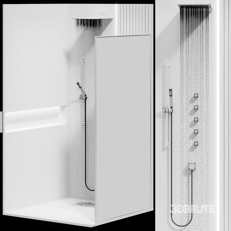 Shower 13 - Download -3d Models Free -3dbrute