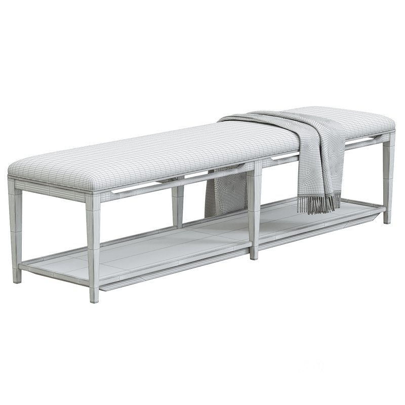 Brock Bench - Download -3d Models Free -3dbrute