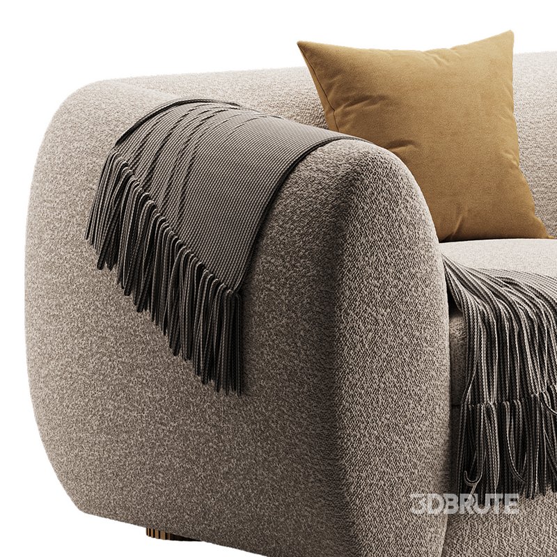 Sennen Armchair 3d model 3dbrute