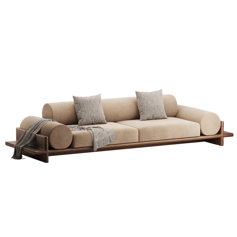 Wade Sofa 3d model 3dbrute