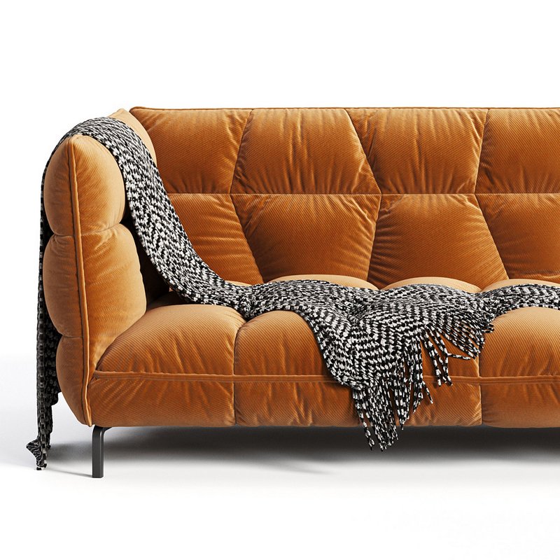 Husk sofa b&b italia - Download -3d Models Free -3dbrute