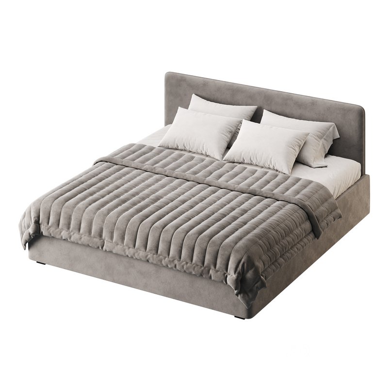 Barry bed with compartment 3d model 3dbrute