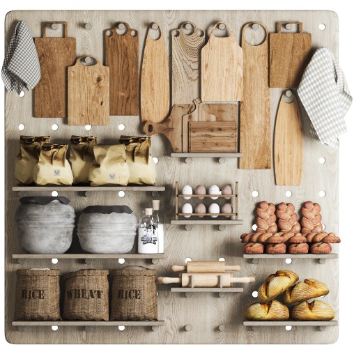 Kitchen accessories 017 3D model 3dbrute