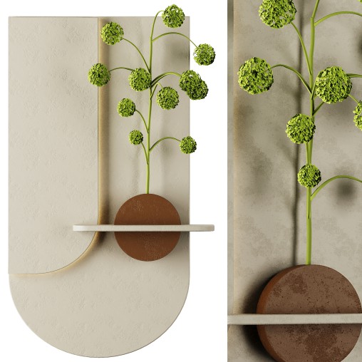 Decorative Frame Set6 3D model 3dbrute