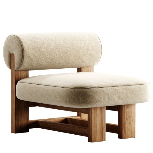 Malta Chair 3D model 3dbrute