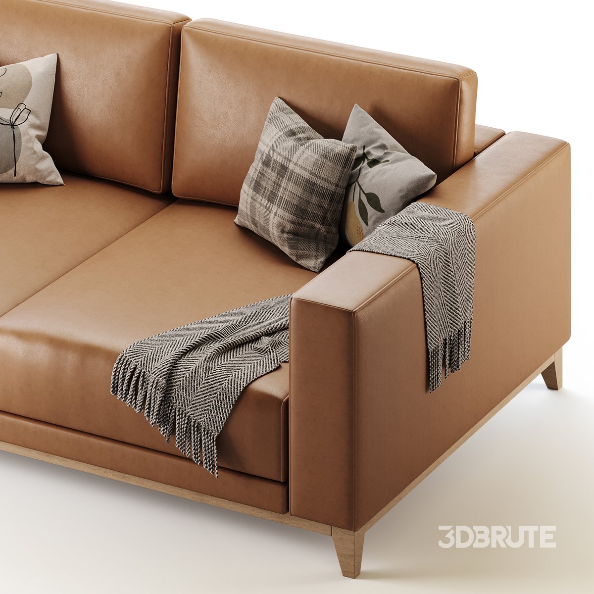 Sofa Harpher 3d model 3dbrute