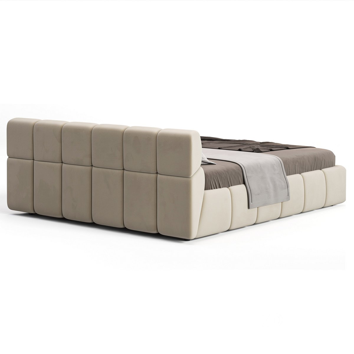 B&B ITALIA Tufty Bed 3d model 3dbrute