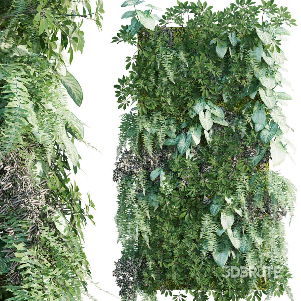 Vertical garden 16 - Download -3d Models Free -3dbrute