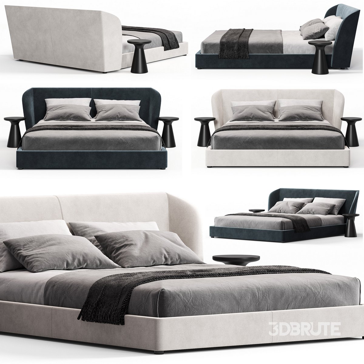 Gallotti Radice xeni Bed - Download -3d Models Free -3dbrute