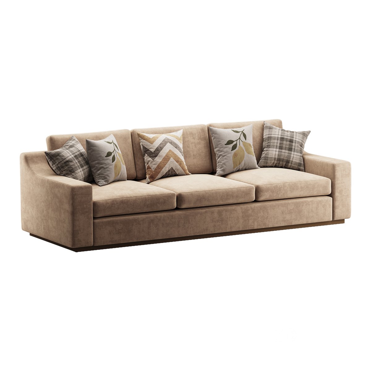 Sutton Extra Large Sofa 3d model 3dbrute