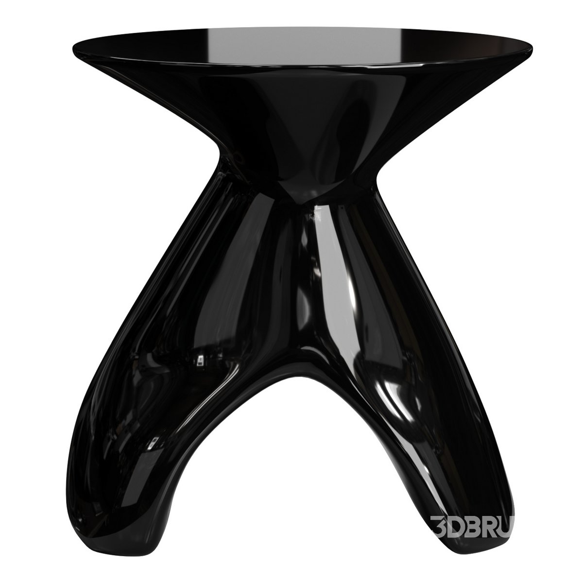 FORCELLA SIDE TABLE 3d model 3dbrute