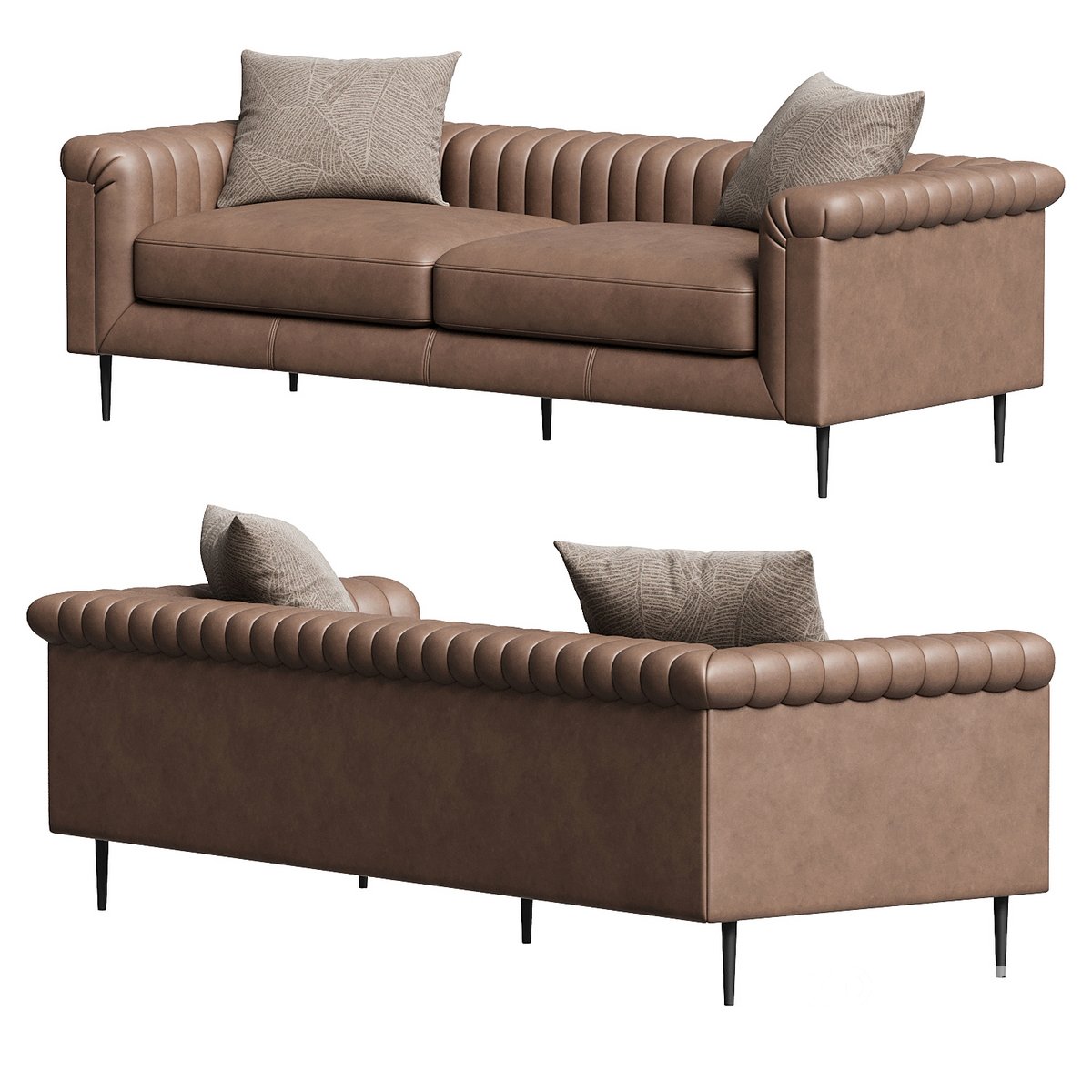 Watson Sofa Keltur Four Hands - 3dbrute : 3dmodel furniture and decor