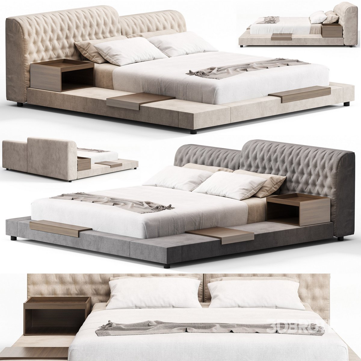 Miller bed letto miller 2 pro barcit 18 - Download -3d Models Free -3dbrute
