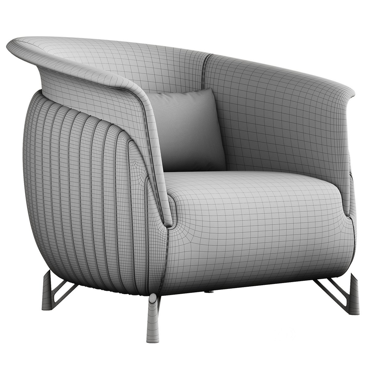 Lounge Chairs 3d model 3dbrute