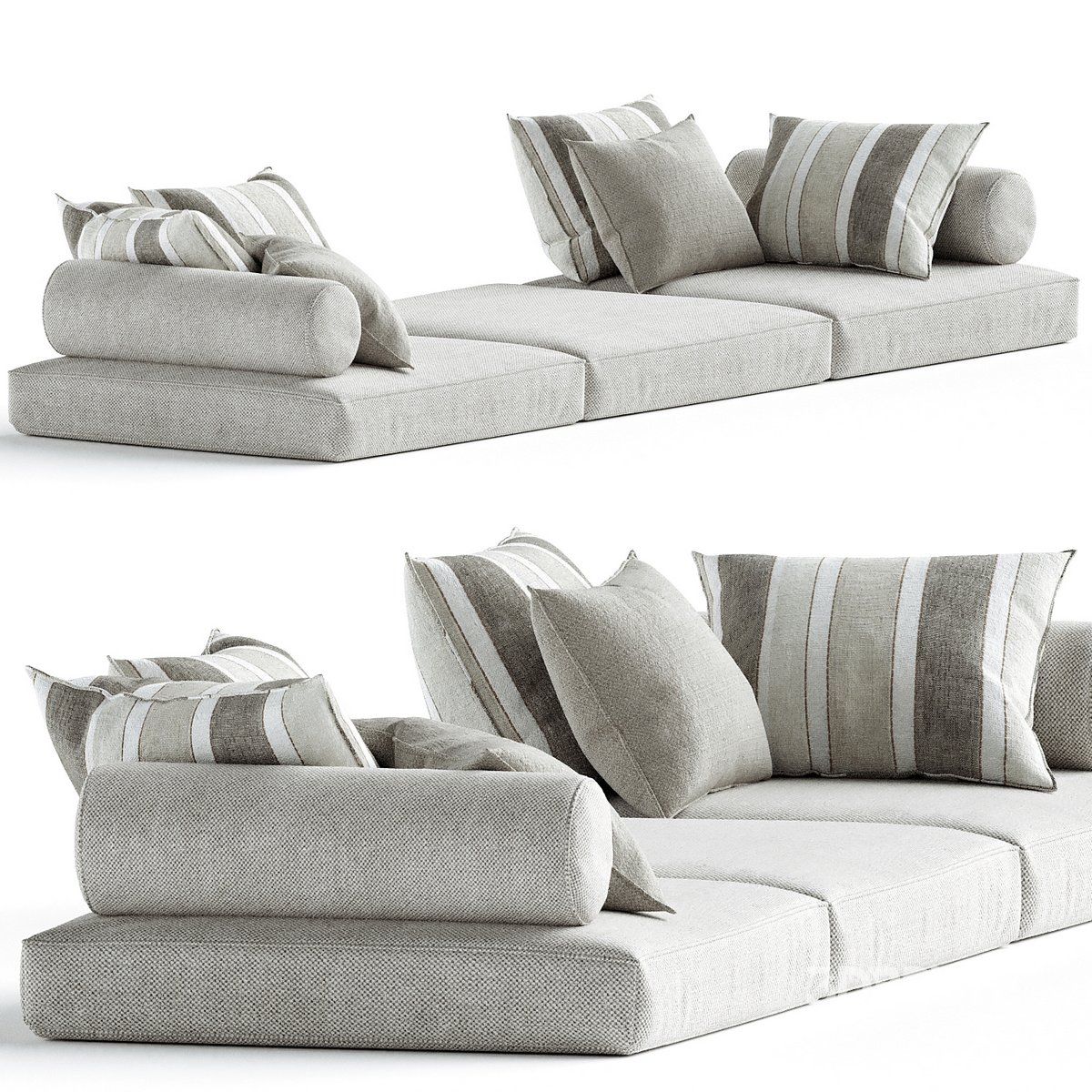 Window seat Combination - 3dbrute: 3D Models for a New Earth ...