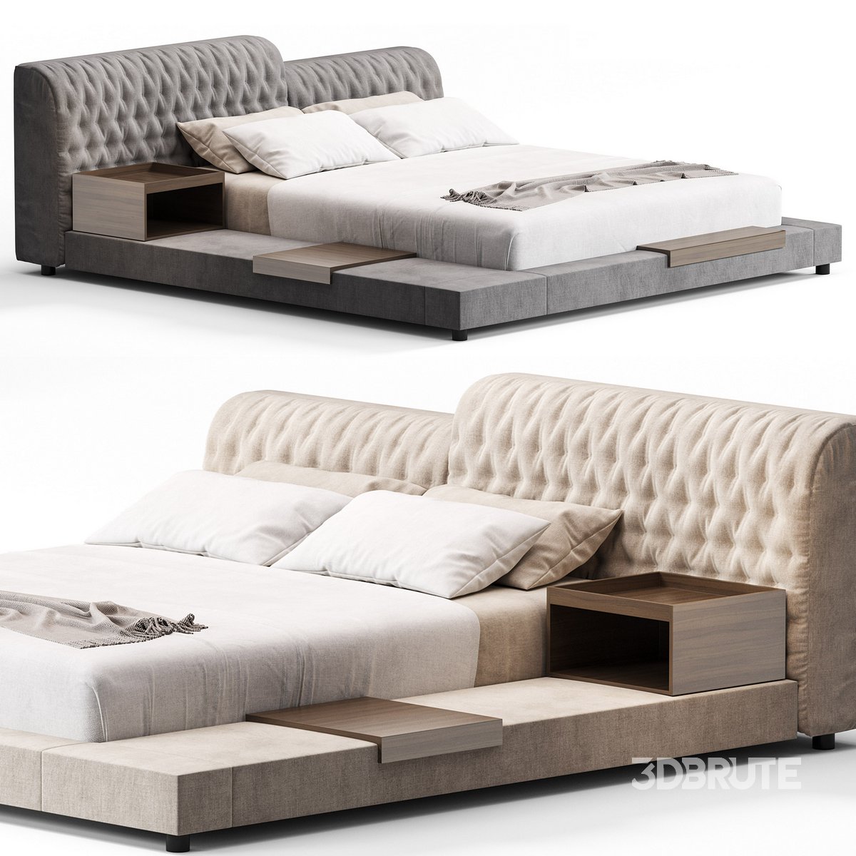 Miller bed letto miller 2 pro barcit 18 - Download -3d Models Free -3dbrute