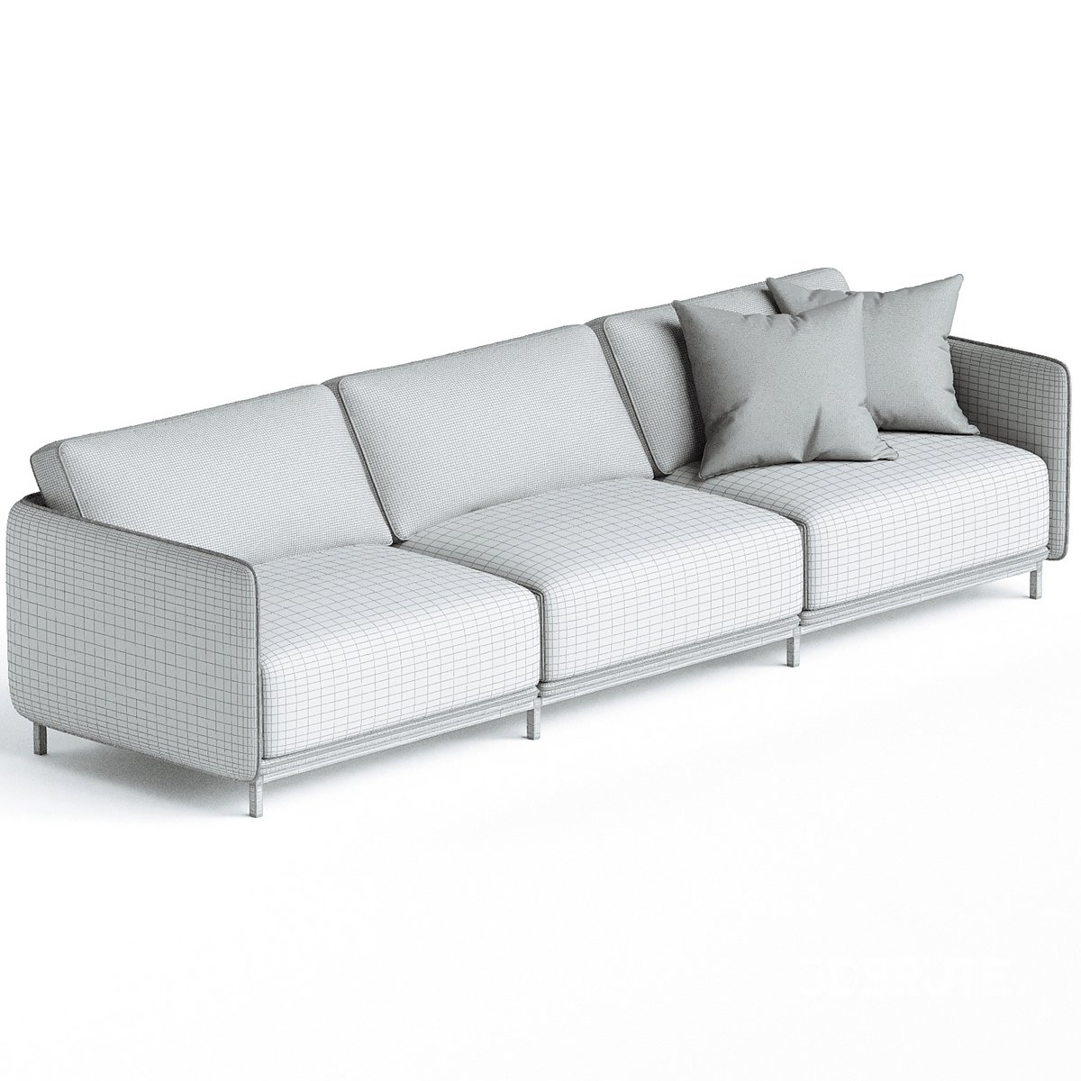 Praddy ELYSIAN TR054 Sofa - 3dbrute : 3dmodel furniture and decor