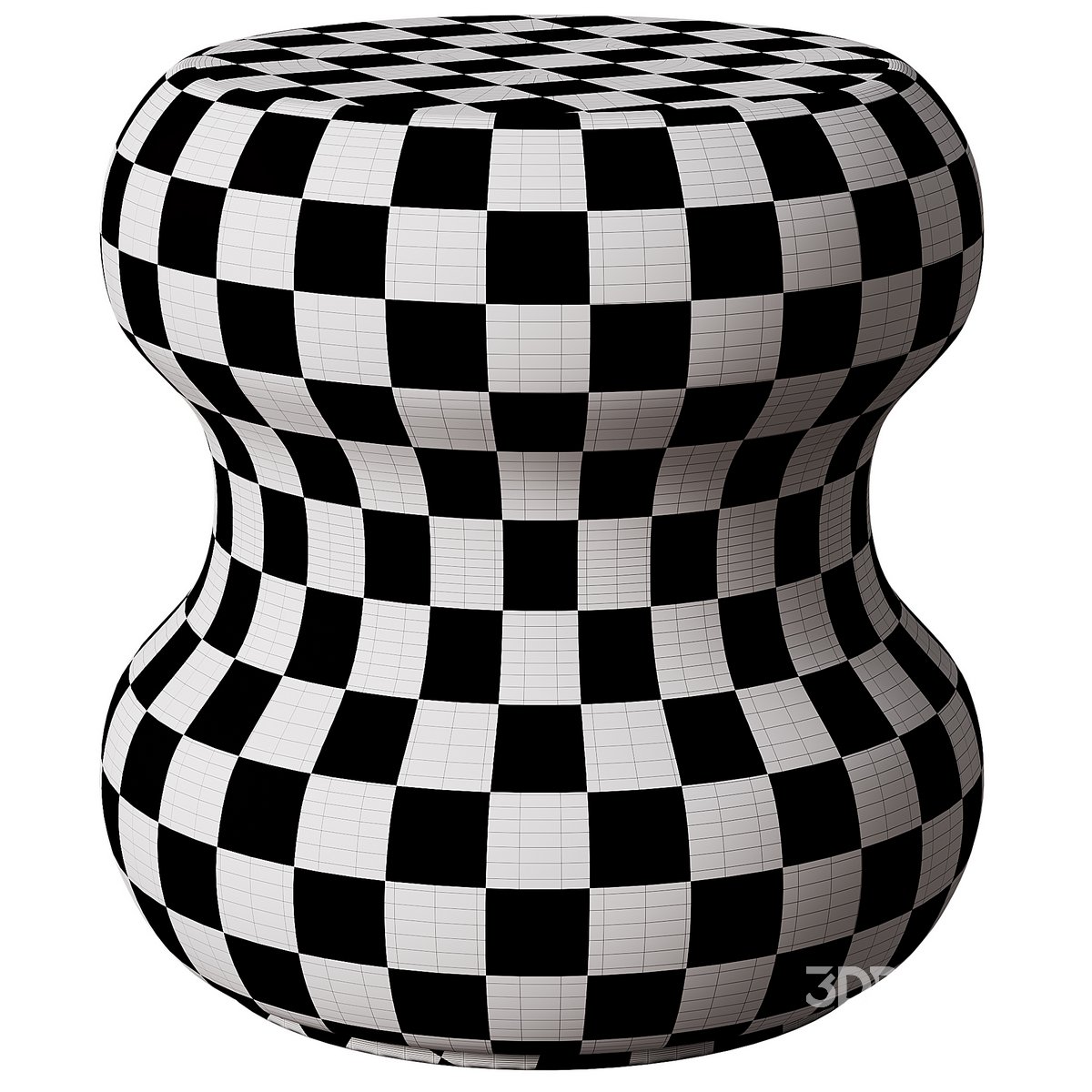 TOY Stool By HC28 3d model 3dbrute