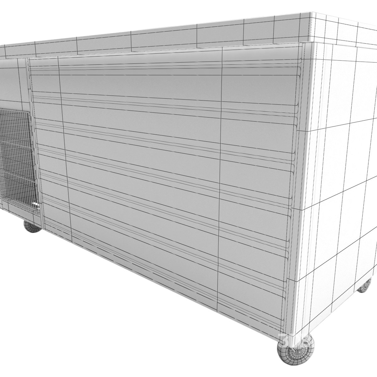 Under Counter Chiller - Download -3d Models Free -3dbrute