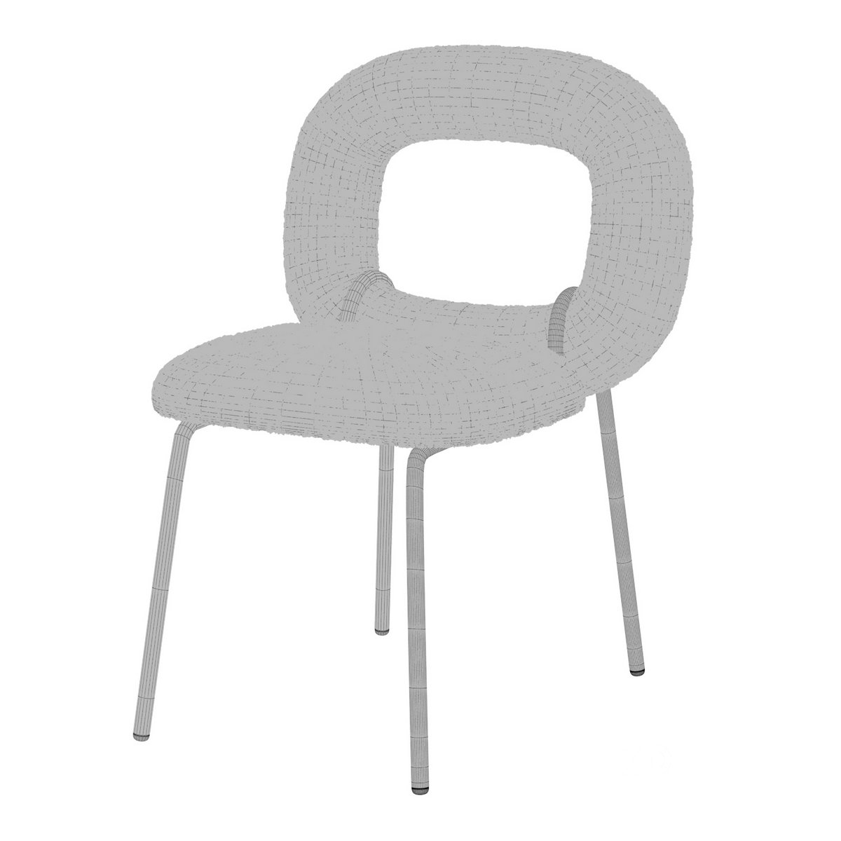 Curvy Creative Chair APOLLO - Download -3d Models Free -3dbrute