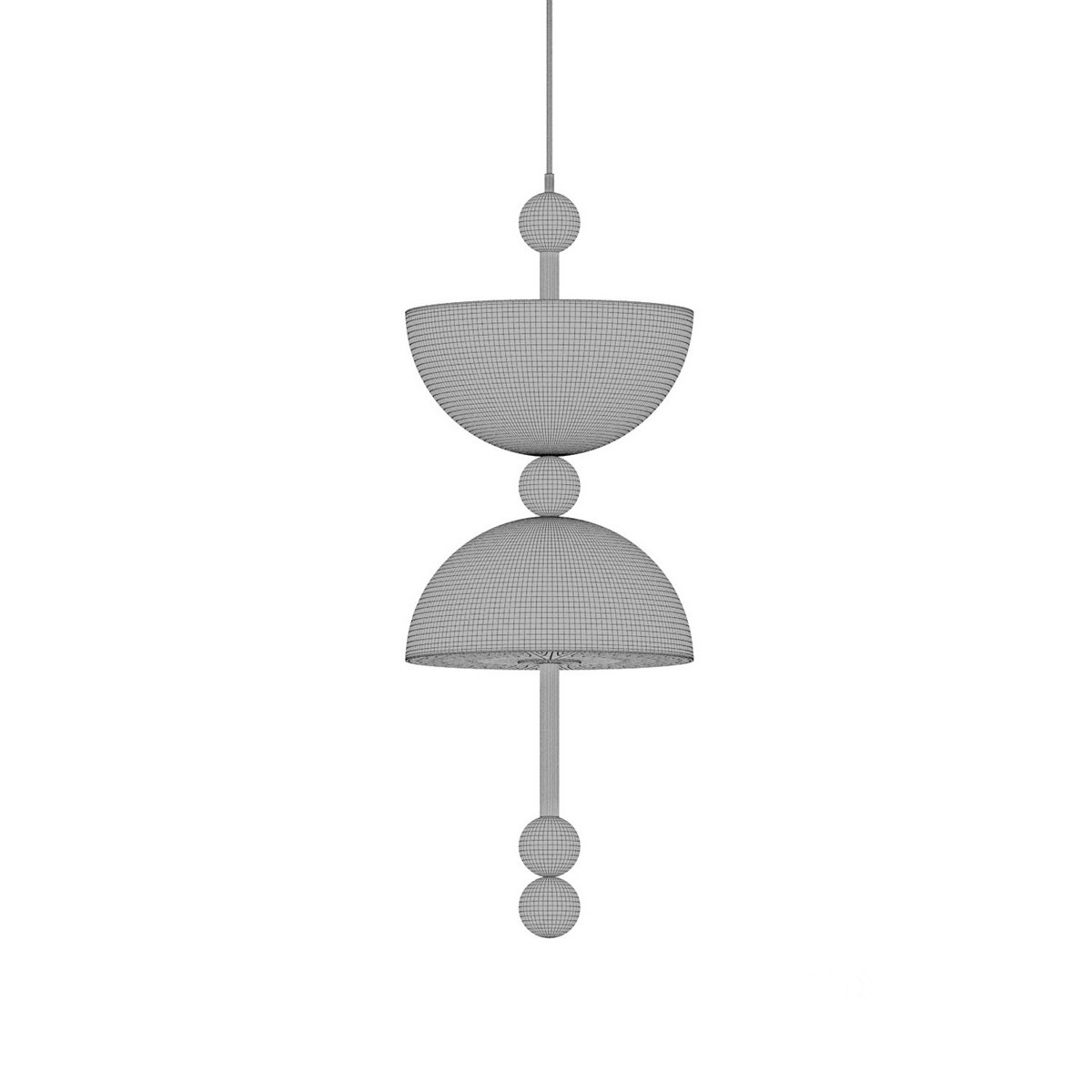 Pendant light LYRA Lampatron - Download -3d Models Free -3dbrute
